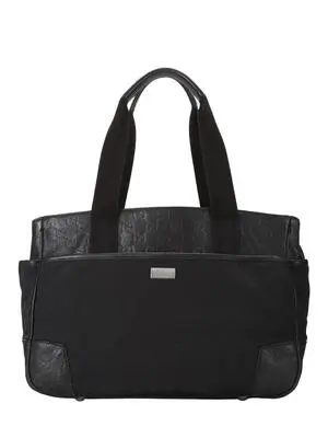 Gucci Guccissima Leather Tote - Black