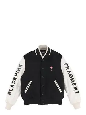 FRAGMENT X Blackpink Stadium Jacket - White