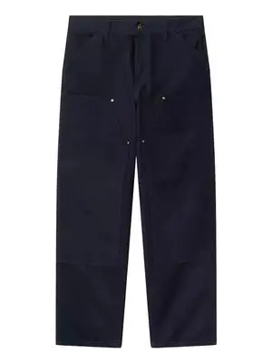 Carhartt Work In Progress Organic Cotton Straight-leg Trousers - Black