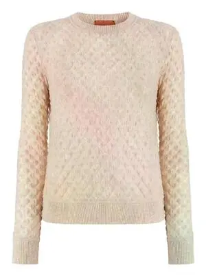 Missoni Cashmere Crew Neck Sweater - Neutrals