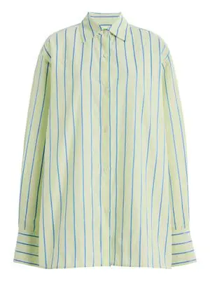 RENGGLI Striped Boxy Shirt