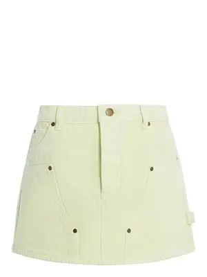 Renggli Cargo Skirt Lime Green