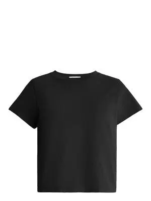 Renggli RENGGLI Cropped T-Shirt Black