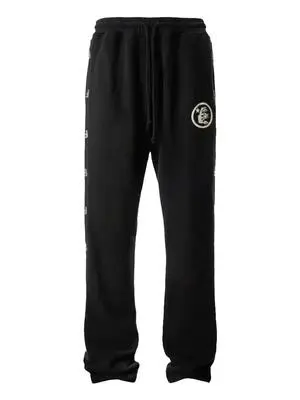 HELLSTAR Mirror Face Track Pants - Black