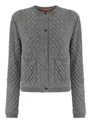 Missoni Cashmere Cardigan - Grey