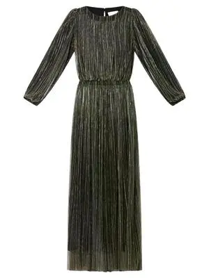 ISABEL MARANT Shalyna Pleated Maxi Dress