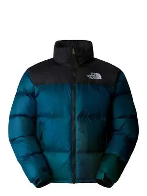 The North Face 1996 Nuptse Color Block Jacket - Blue
