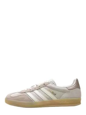 Adidas Gazelle Indoor Logo-lettering Sneakers - Neutrals
