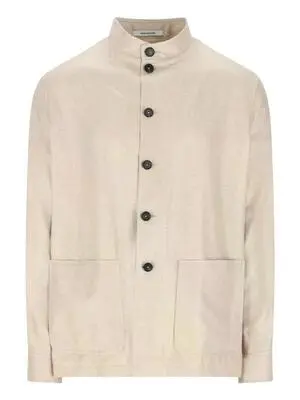 Tagliatore Buttoned Jacket - Neutrals