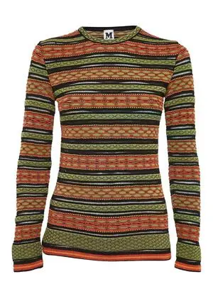 Missoni Striped Sweater - Green