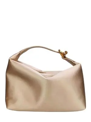 LIFFNER Pillow Pouch Tote Bag With Golden Hardware - Neutrals