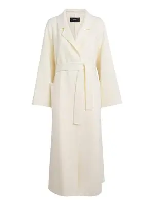 ARMA Wool Suza Duster Coat - Ivory