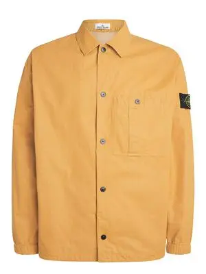 STONE ISLAND Cotton Compass Technical Shacket