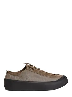 Stone Island Mesh-suede Sneakers - Brown