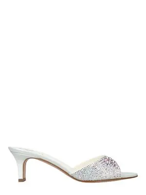 GINA Crystal Comet 50 Mules By - White