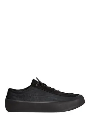 Stone Island Mesh Compass Low-top Sneakers - Black