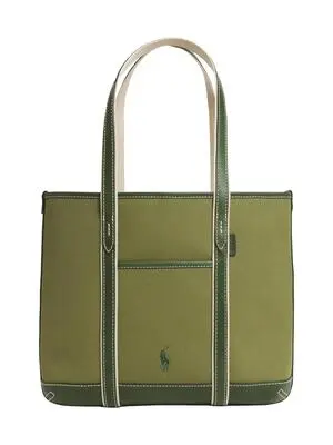 Polo Ralph Lauren Polo Pony Shopper Tote Bag - Green