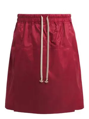 Rick Owens X Moncler Temple Kilt Shorts - Red