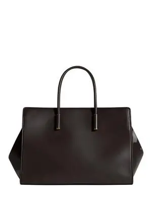 Bottega Veneta Large Intrecciato Leather Tote Espresso