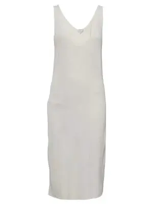 Max Mara Sleeveless Midi Dress - White
