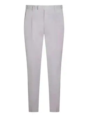 PT TORINO Pleat-detail Trousers - Grey