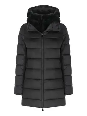 SAVE THE DUCK Reversible Hooded Padded Jacket - Black
