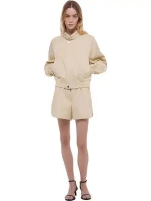Helmut Lang Trench Bomber Jacket - Oatmeal