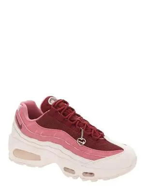 Nike Air Max 95 Big Bubble Sneakers - Team Red/pearl Pink/peony
