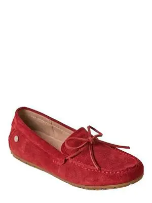 Minnetonka Moc Toe Driving Loafer - Red