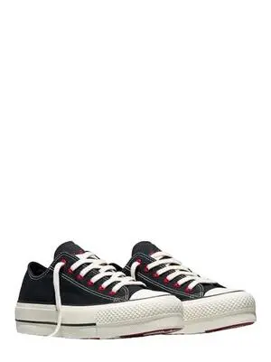 CONVERSE Chuck Taylor All Star Lift Low Top Platform Sneakers - Black/egret/days Ahead