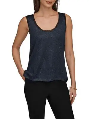 Donna Karan New York Sequin Shell Top - Nightfall