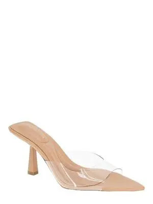 Bcbgmaxazria Ipolo Pointed Toe Sandal - Clear/tan