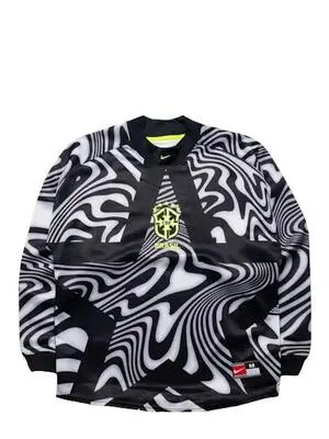 Nike Brazil Authentic Goalkeeper Jersey - Black/volt