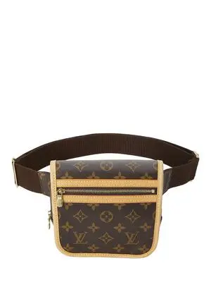 LOUIS VUITTON Monogram Bosphore Belt Bag - Brown