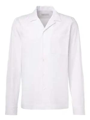 Dries Van Noten Cotton Poplin Shirt - White