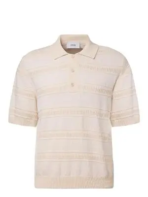 LARDINI Cotton Polo Shirt - White