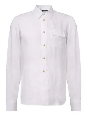 Kiton Linen Shirt - White