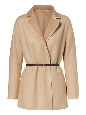 Loro Piana Jimi 16 Reversible Cashmere-blend Coat - Beige