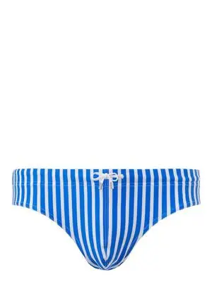 TOM FORD Striped Swim Briefs - Blue