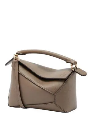 Loewe Puzzle Edge Mini Tote Bag - Brown