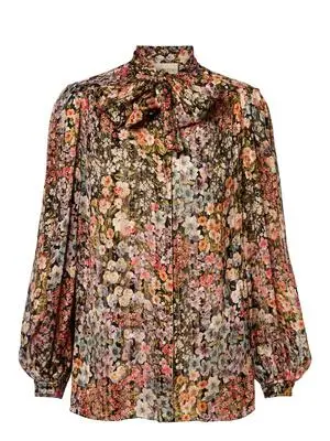 Valentino Garavani Floral Silk Blouse - Multicoloured
