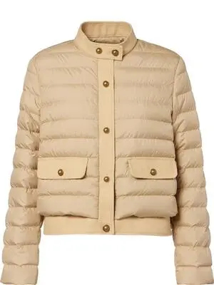 Moncler Padded Down Jacket - Beige