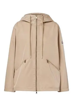 Moncler Cassiopea Gabardine Jacket - Beige