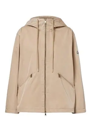 Moncler Cassiopea Gabardine Jacket - Beige