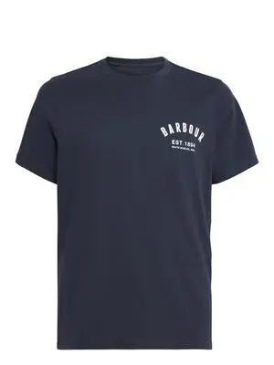 Barbour Cotton Preppy T-shirt - Navy