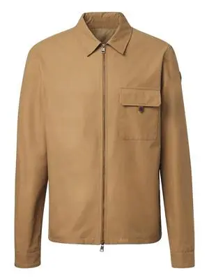 Moncler Cotton-blend Jacket - Beige