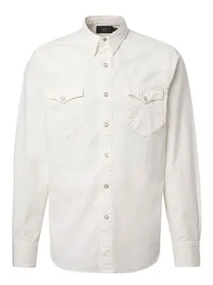 Ralph Lauren Buffalo West Denim Shirt - White