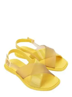Melissa Cleo Slingback Sandal - Yellow