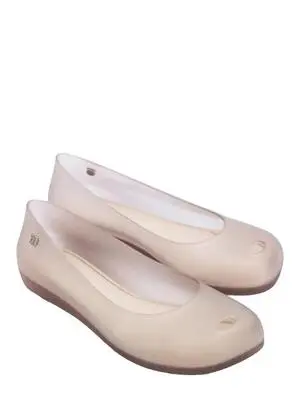 Melissa Ultragirl Futura Flat - Clear Beige