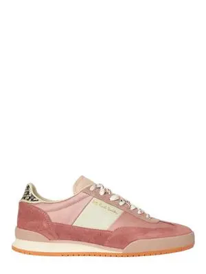 Paul Smith Satin 'dover' Trainers - Pink